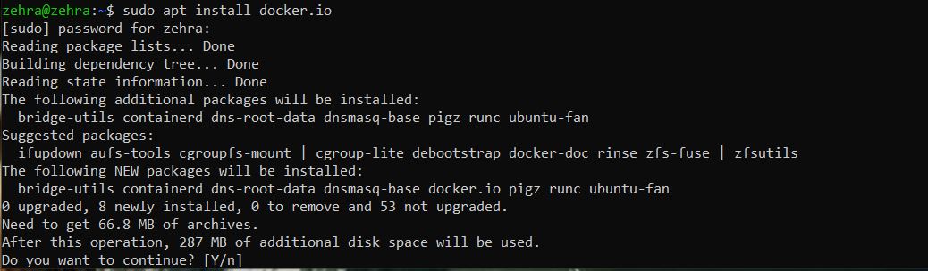 GitHub - ZehraSahaplioglu/Docker