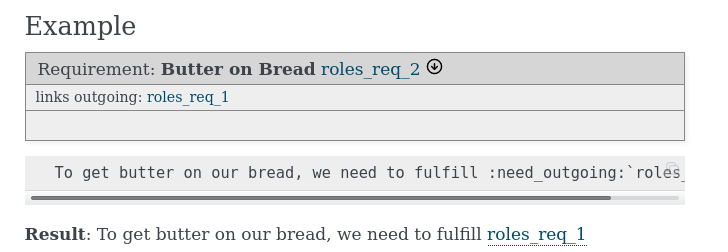 The role :need_outgoing: does not seem to be working · Issue #160 · useblocks/sphinx-needs · GitHub