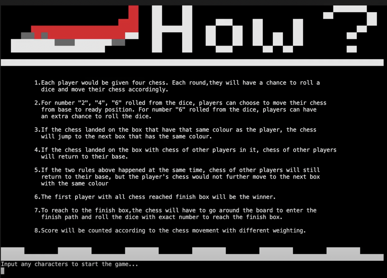 Github Csyuettext Based Ludo Game A Console Application That Can Be Accessed Using The Linux 2979