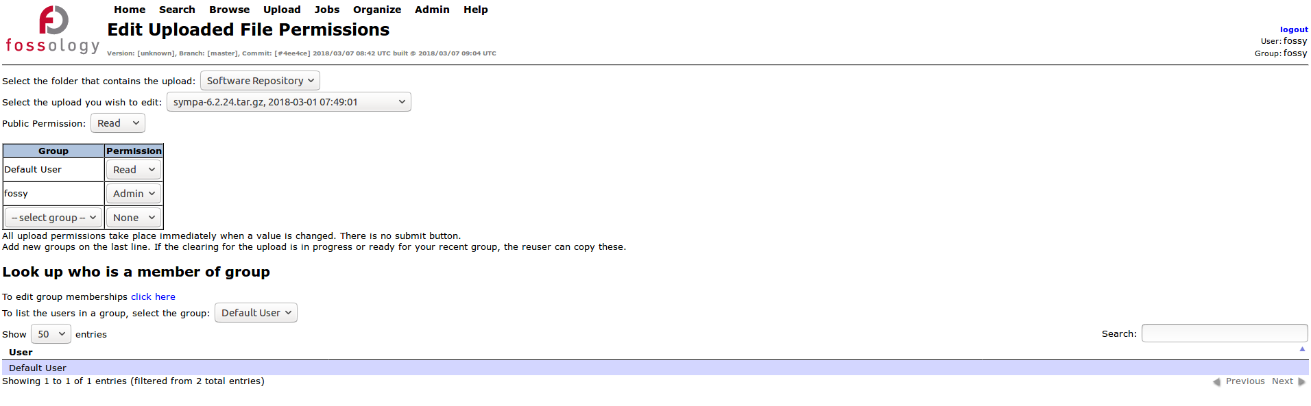Anonymous user : "not allowed without login" even when granted to · Issue #996 · fossology ...