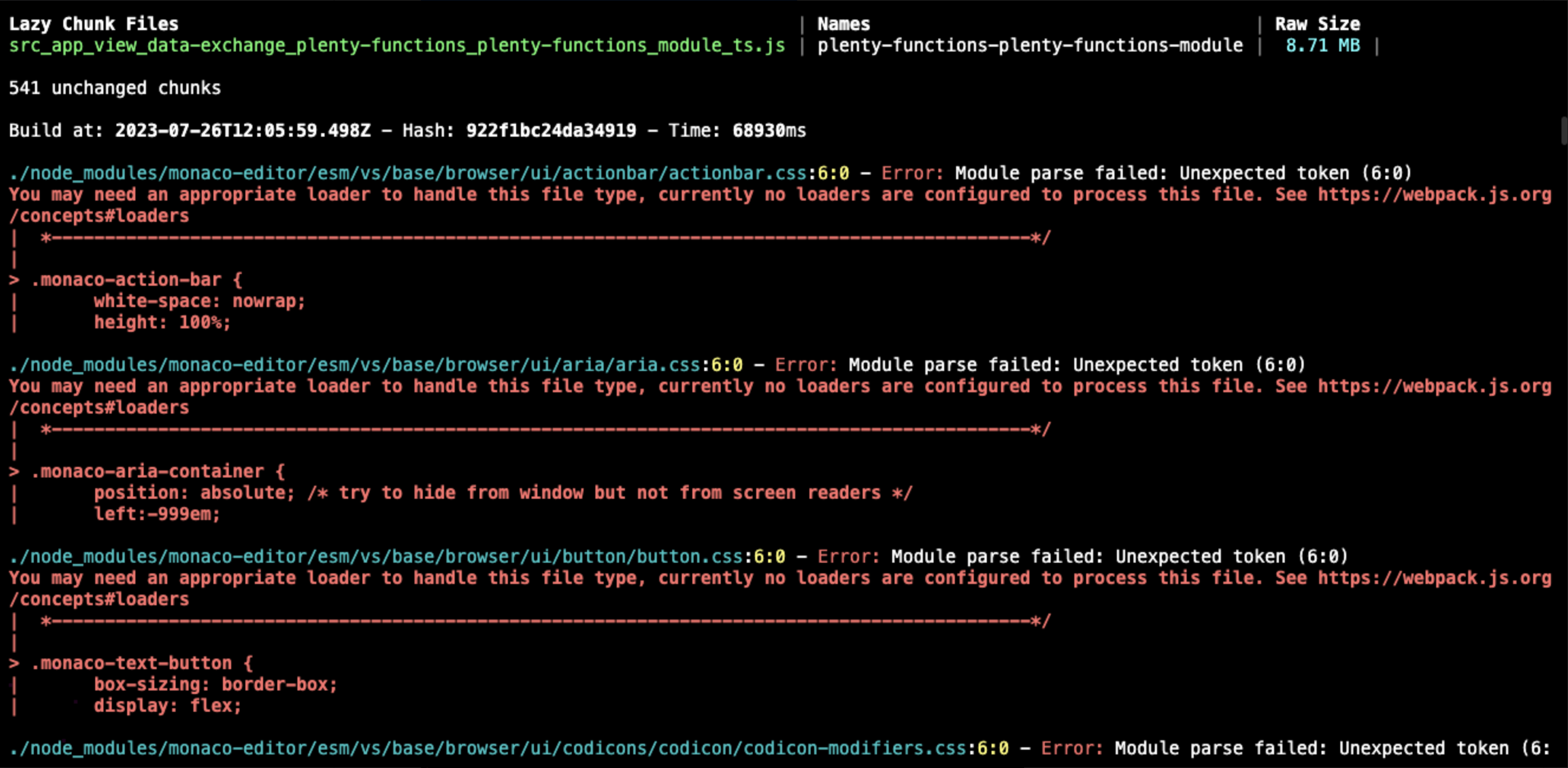 [Bug] Update from 0.38.0 to 0.40.0 in angular environment does not work · Issue #4101 ...