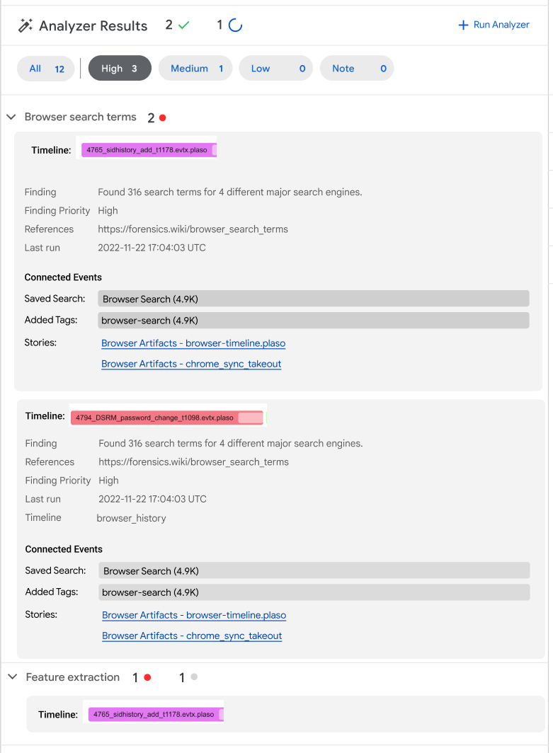 Analyzer v2UI: Analyzer results design · Issue #2564 · google/timesketch · GitHub