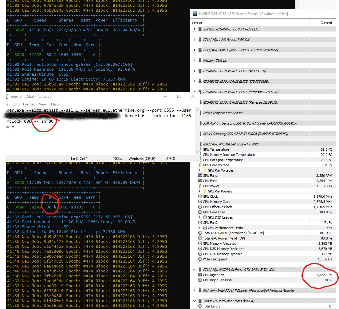 Fan speed differs in miner and monitoring software [Windows] · Issue #629 · develsoftware ...