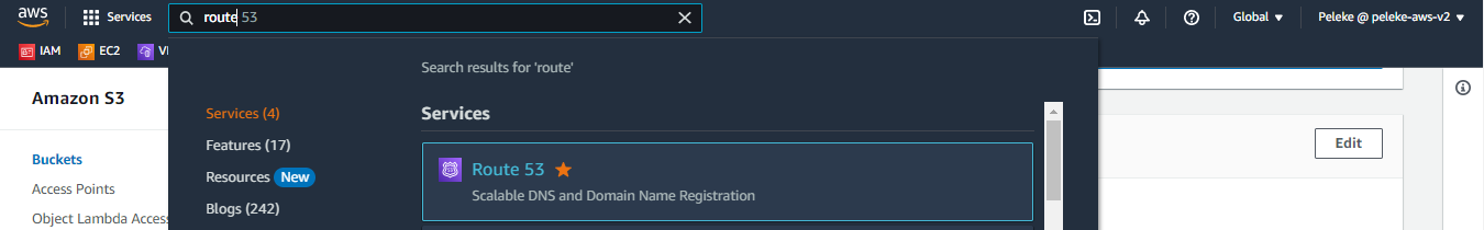 Host-a-Secure-Static-Website-On-S3-Bucket-With-Cloudfront-And-Route53 ...