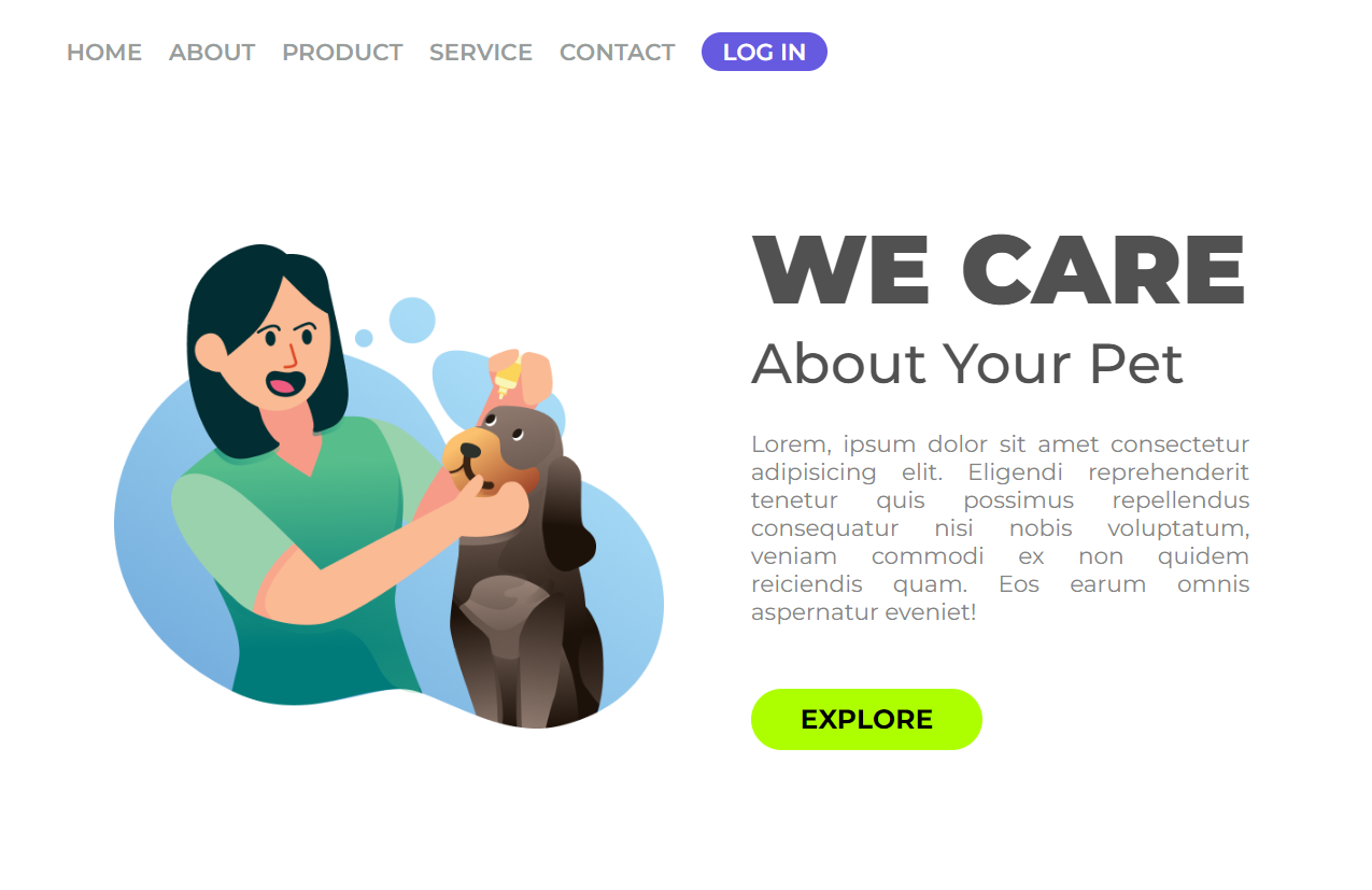 GitHub - ronneyst/css-projeto-we-care: Projeto de site para pet shop com html e css