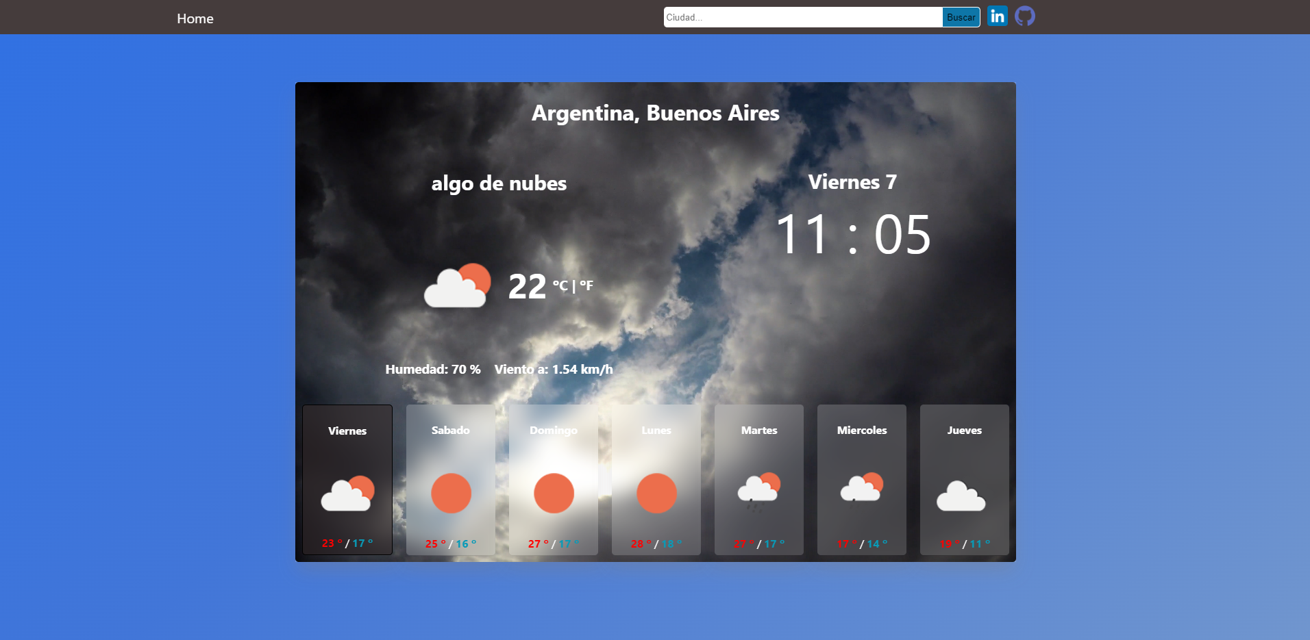 GitHub - maxiscor7/clima-App