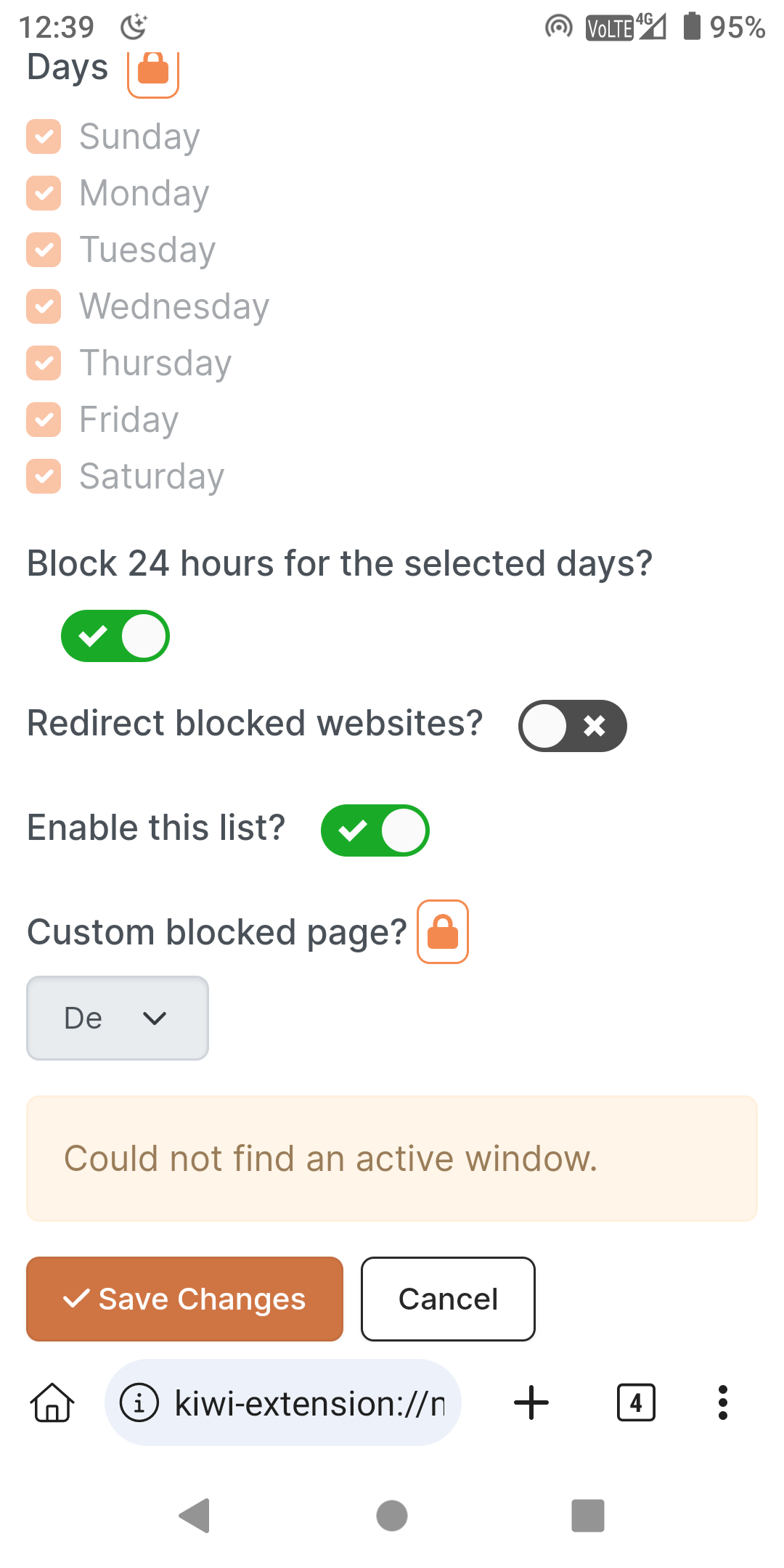Unable to use extension which dynamically requests permission · Issue #275 · kiwibrowser/android ...