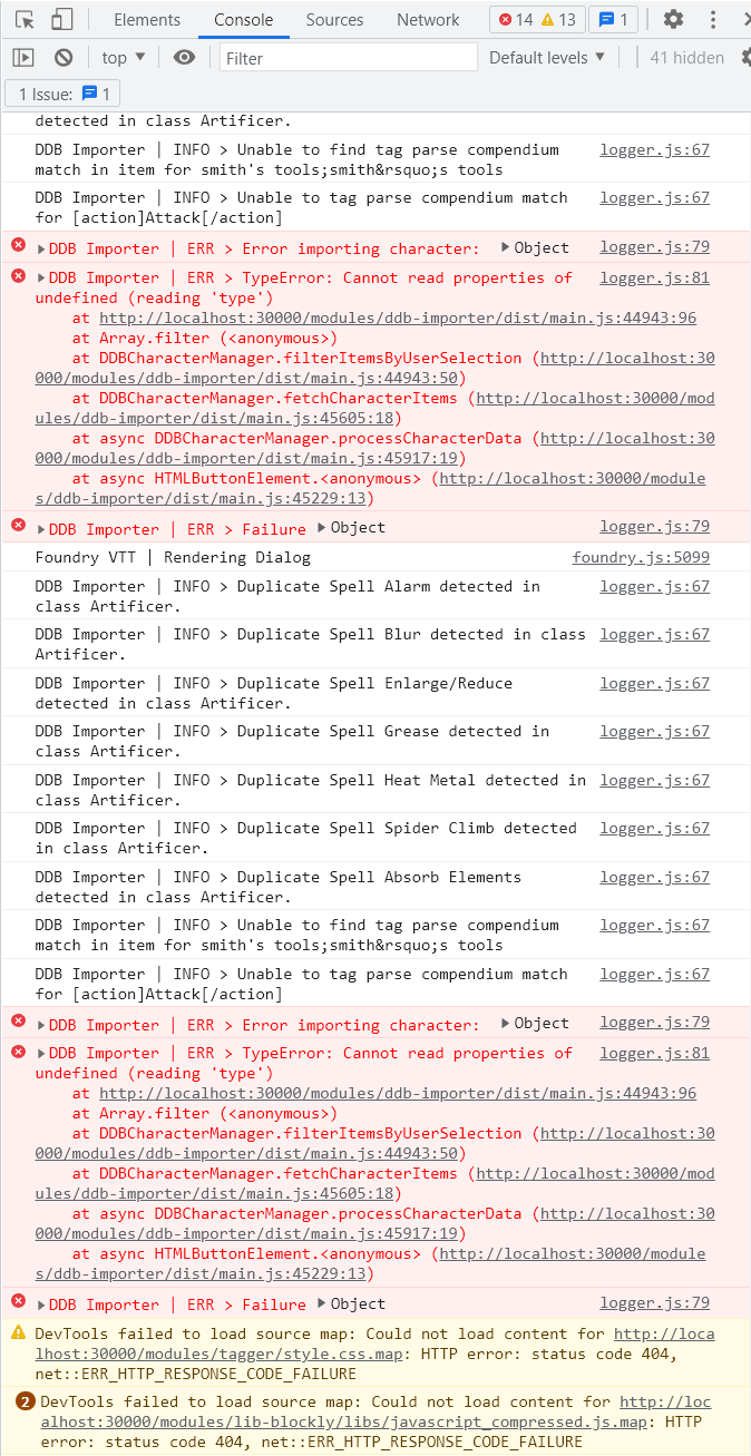 Typeerror Cannot Read Properties Of Undefined Reading Type · Issue 286 · Mrprimateddb