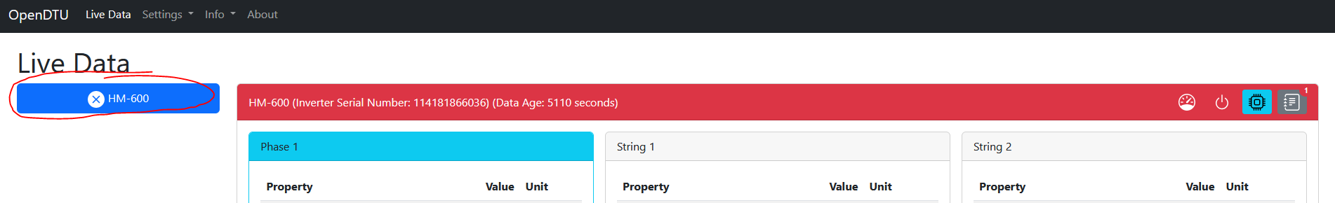 Feature Request : Webinterface verbessern · Issue #216 · tbnobody/OpenDTU · GitHub