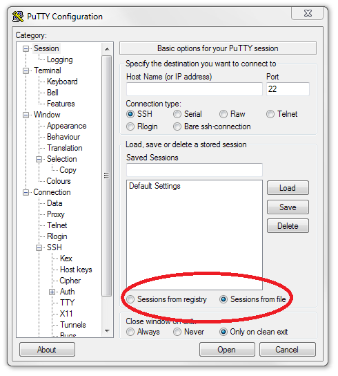 [Feature Request] Mixed mode (registry & portable) · Issue #179 · cyd01/KiTTY · GitHub