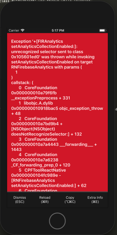 +[FIRAnalytics setAnalyticsCollectionEnabled:]: unrecognized selector sent to class · Issue ...