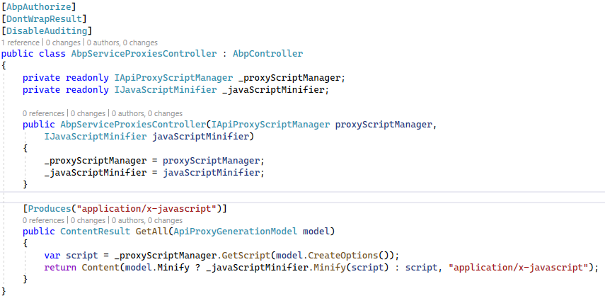 Securing Abpserviceproxies Getall · Issue 6593 · Aspnetboilerplate Aspnetboilerplate · Github