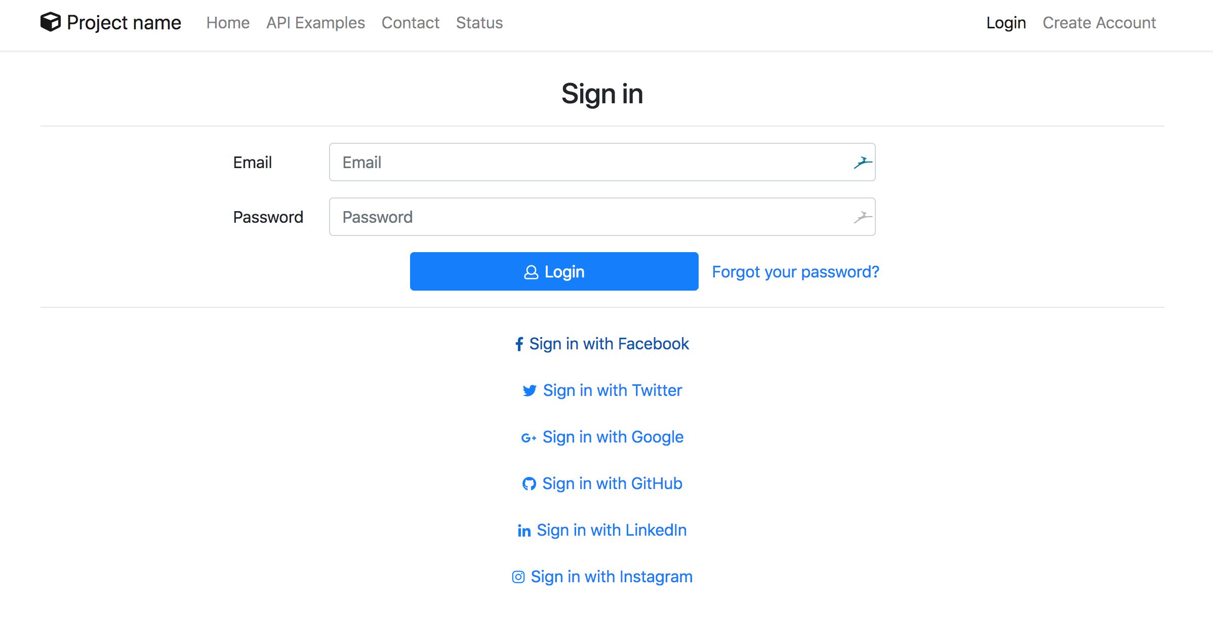 Bootstrap 4 and Font Awesome 5 · Issue #766 · sahat/hackathon-starter · GitHub