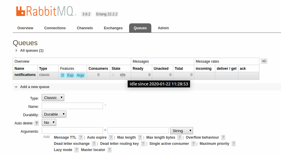 Queue idle time is refreshing · Issue #766 · rabbitmq/rabbitmq-management · GitHub