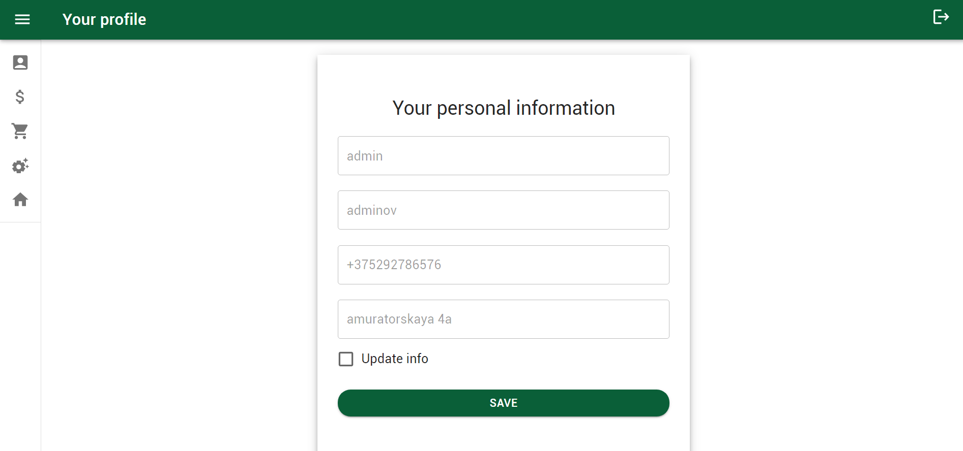 GitHub - Irina-Belyavskaya/clothing-store-server