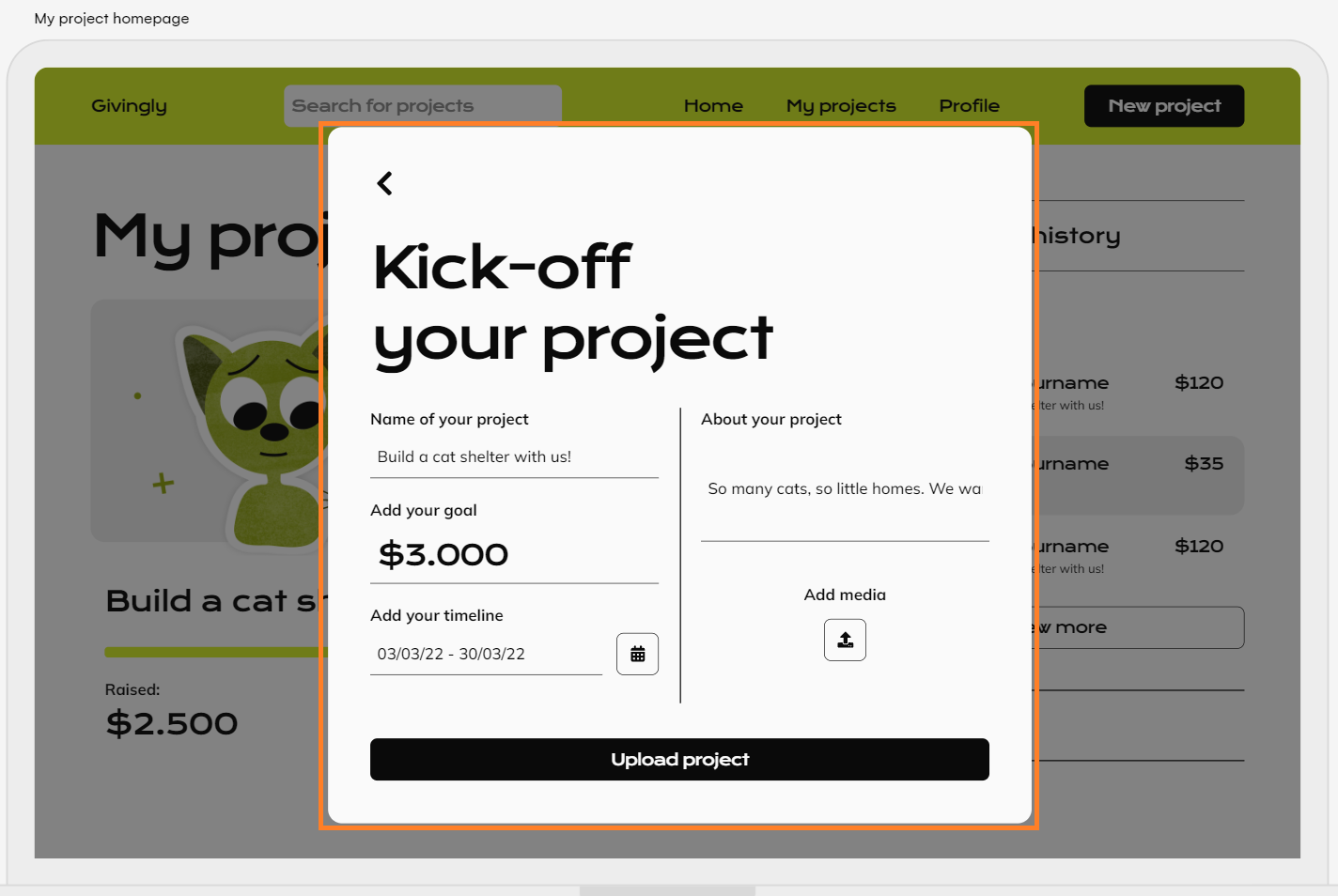 My Project homepage · Issue #39 · 202303-PRM-TR-FEW/capstone-template-team-3 · GitHub