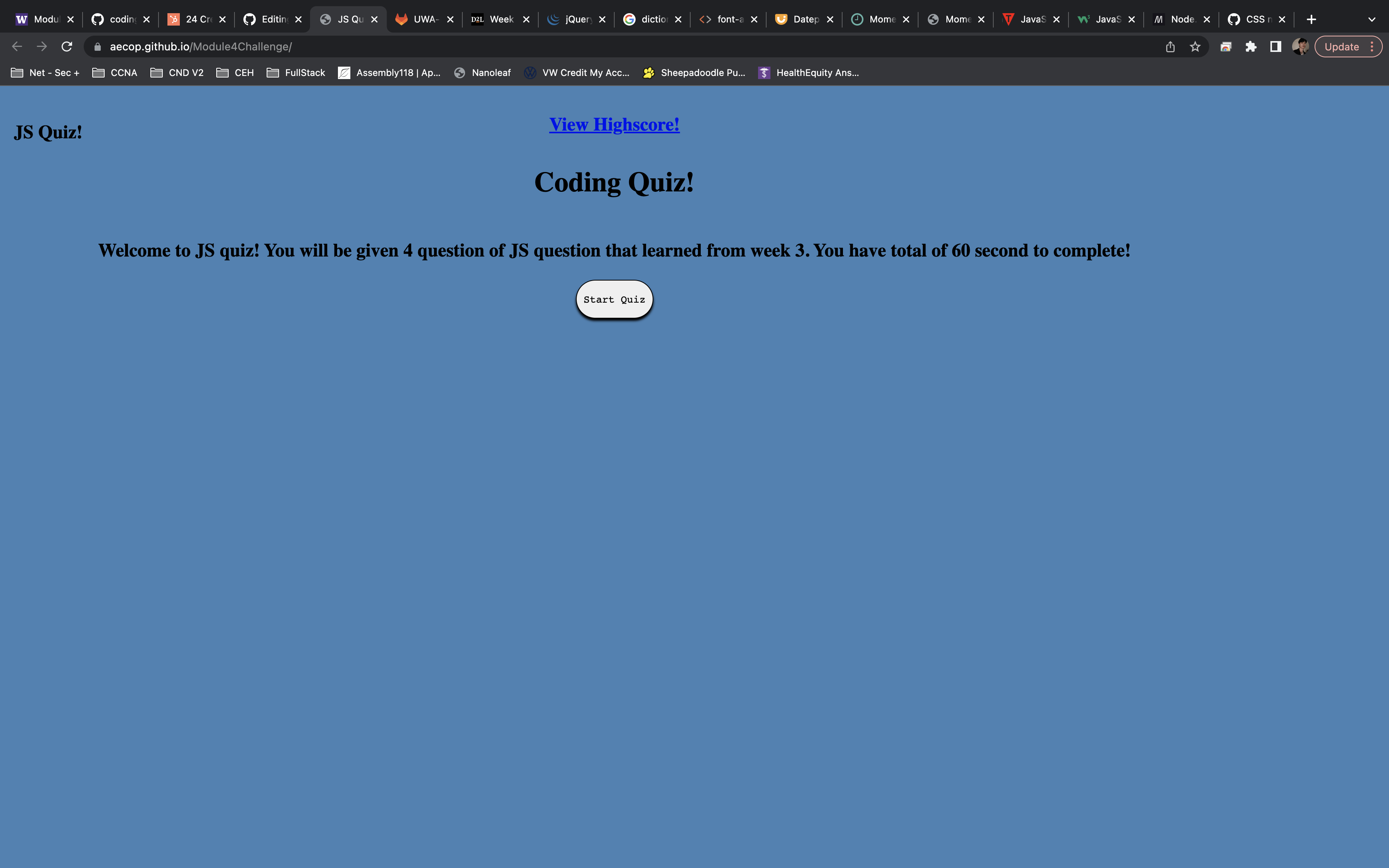 GitHub - Aecop/Module4Challenge: Module 4 Challenge UW boot camp