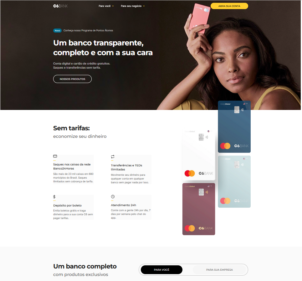 GitHub - RodrigoHenrique07/Desafio-C6-Bank