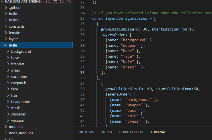 How can I generate different layer in folder. · Issue #774 · HashLips/hashlips_art_engine · GitHub