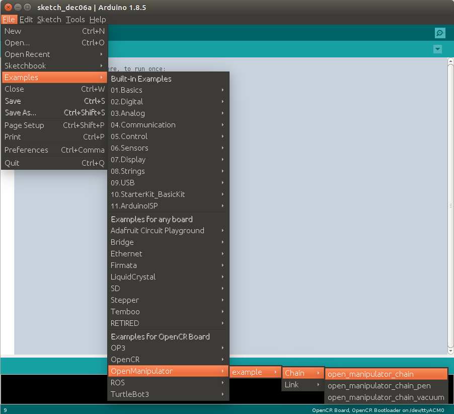 GitHub - ncb27/Open_manipulator_X