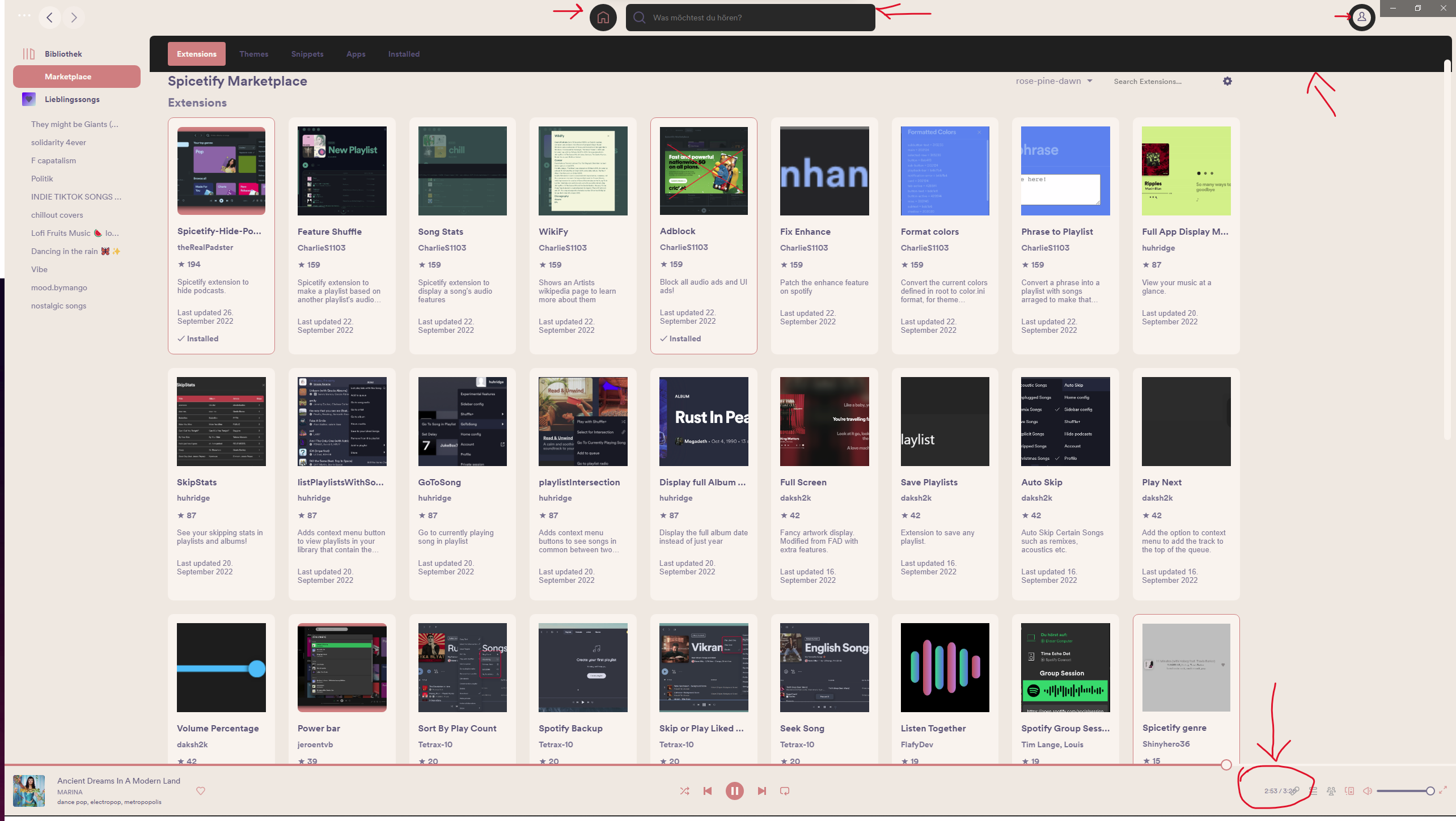 [Ziro] UI Error with new Update · Issue #843 · spicetify/spicetify-themes · GitHub