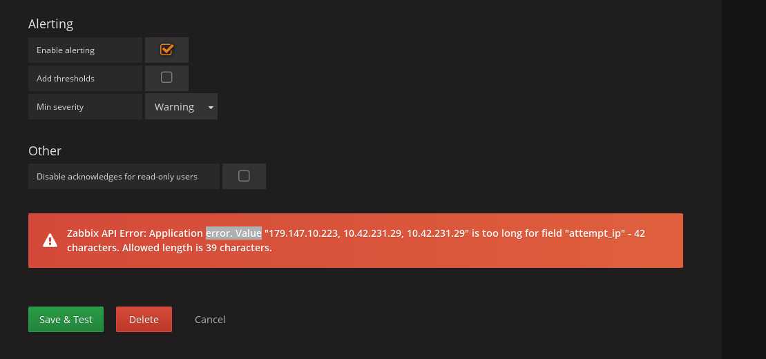 Error value · Issue #578 · grafana/grafana-zabbix · GitHub