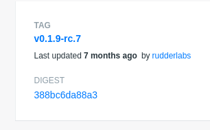 docker images tags do not correspond with releases · Issue #569 · rudderlabs/rudder-server · GitHub