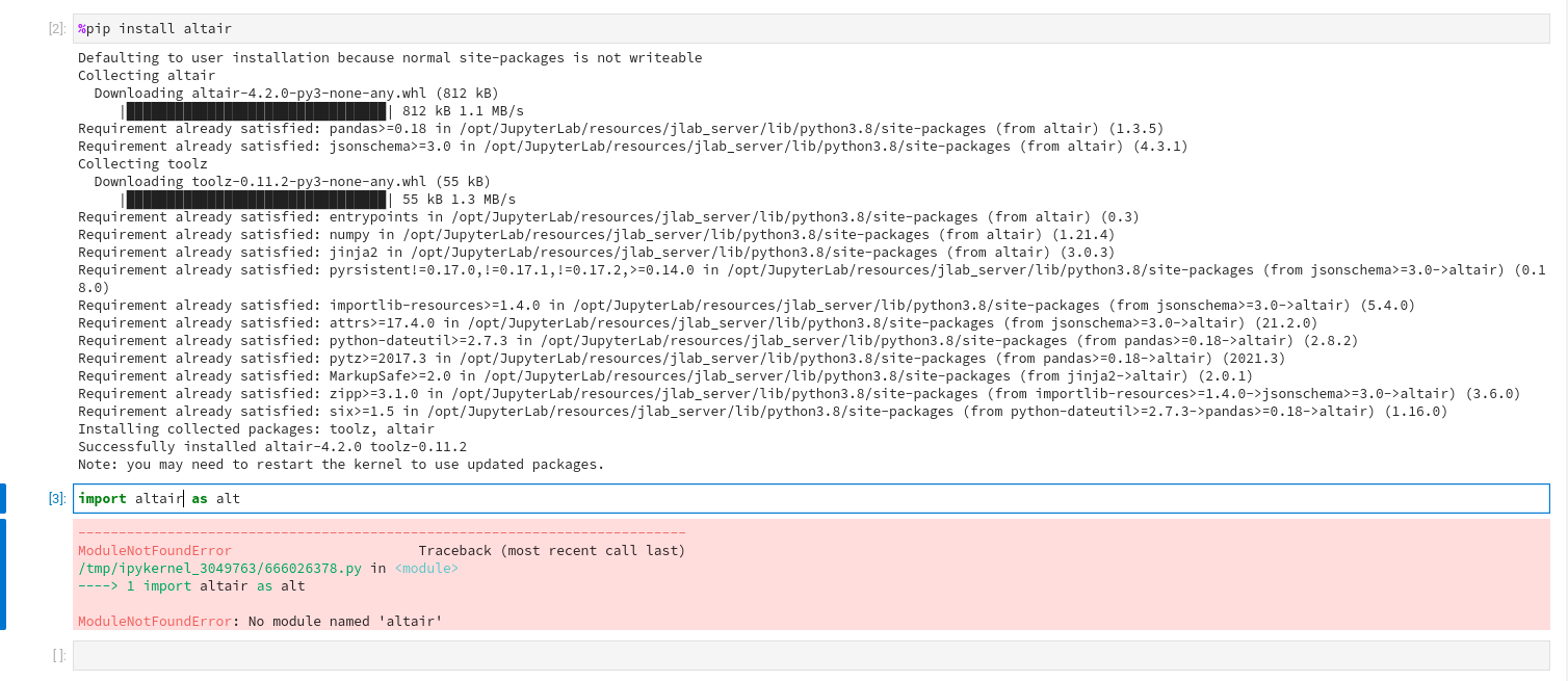 %pip doesn't work · Issue #383 · jupyterlab/jupyterlab-desktop · GitHub