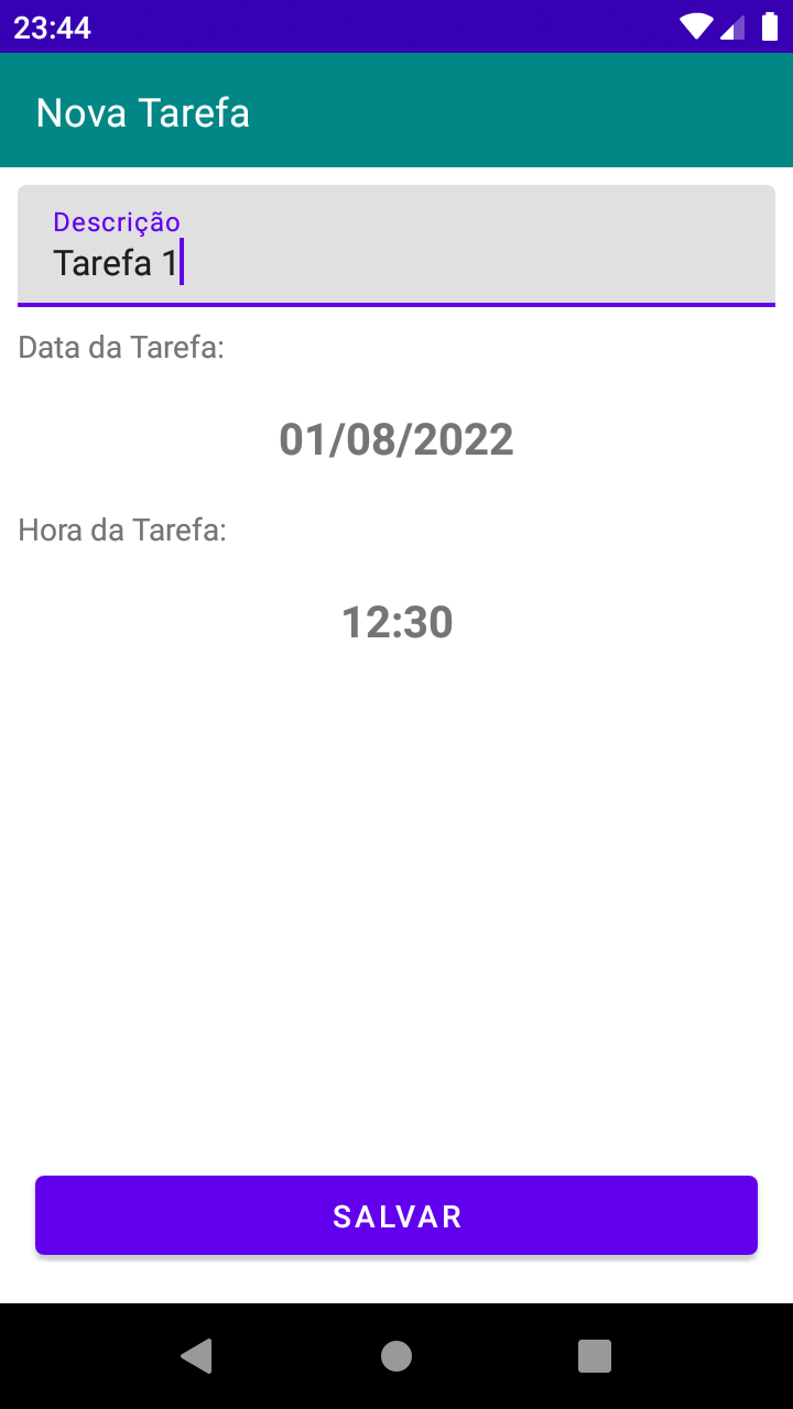GitHub - gfcorrea/Lista-de-Tarefas: Aplicativo Android para ...
