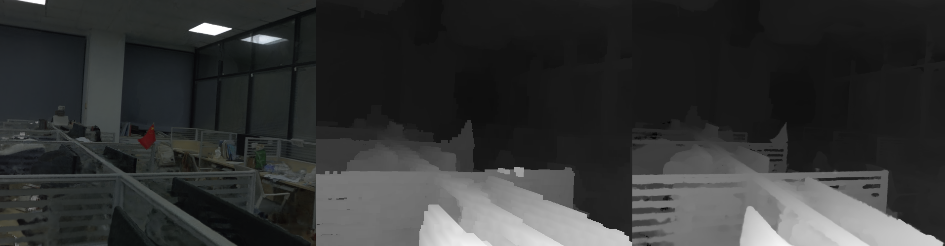 how to obtain the "correct" depth maps from the output? Are the generated depth maps subjected ...