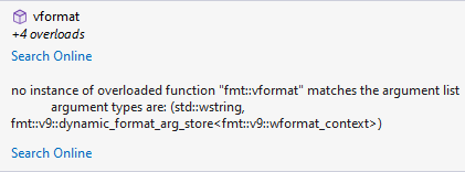 dynamic format with wformat problem! · Issue #3036 · fmtlib/fmt · GitHub