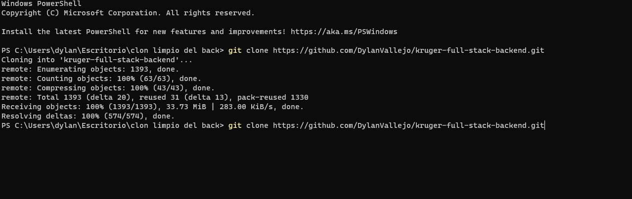 GitHub - DylanVallejo/kruger-full-stack-backend