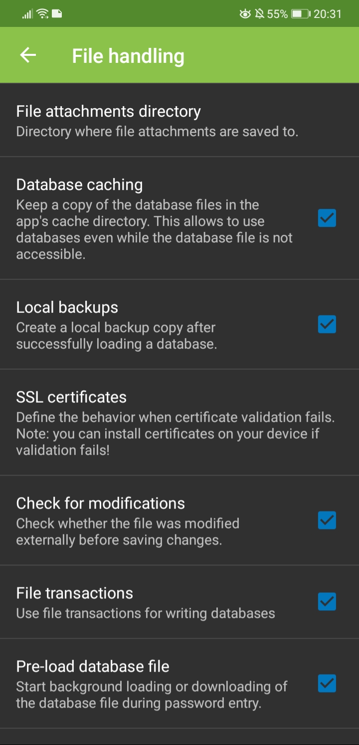 Ability to load the keepass file via webdav, with own certificate. · Issue #1305 · PhilippC ...