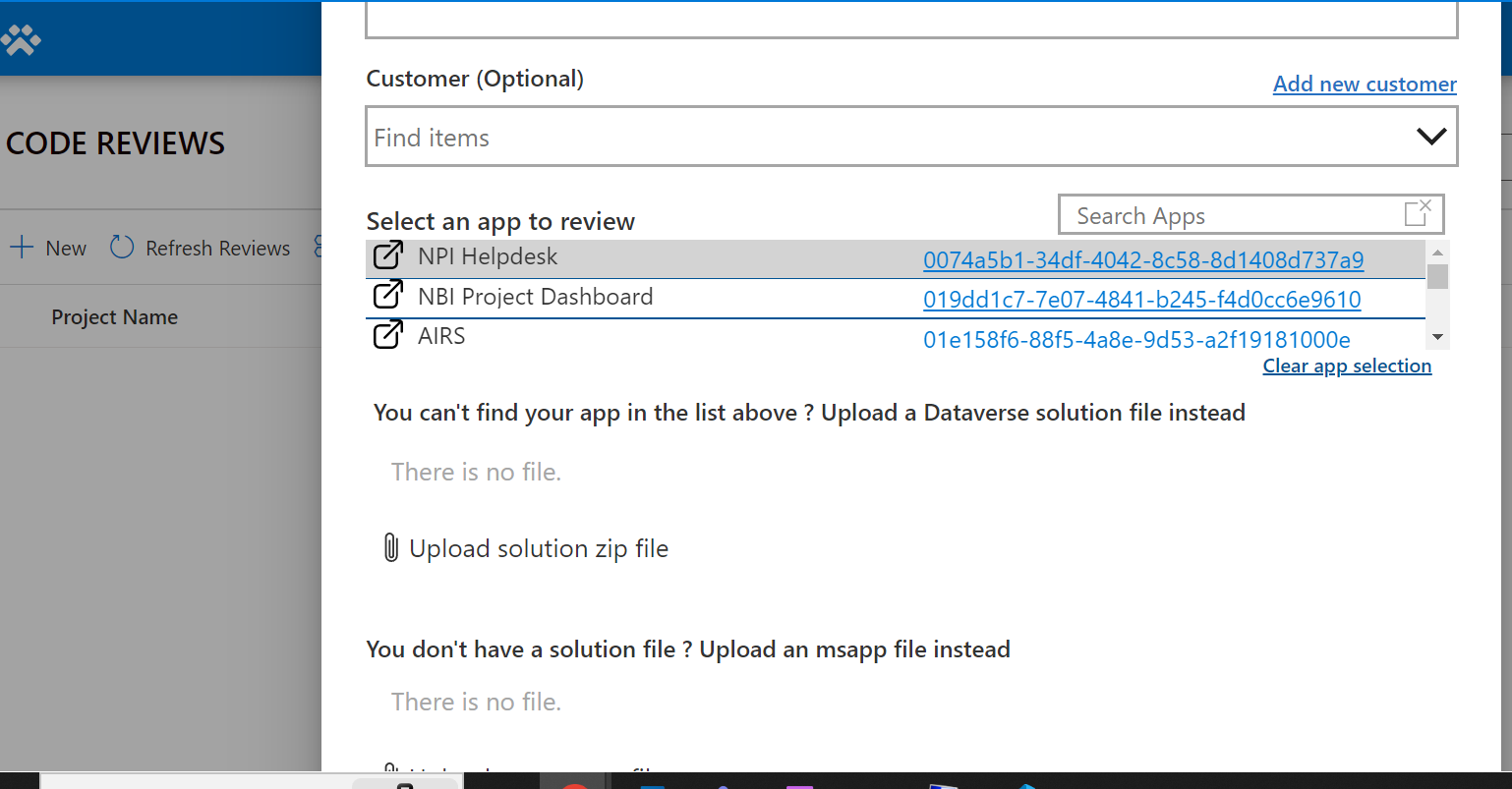 [BUG]: Unable to see all the the control of the app for PowerApp review tool ArchitectureReview ...