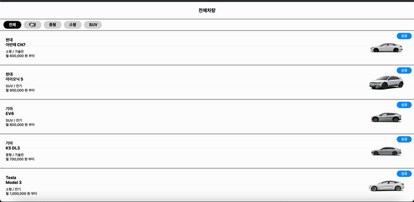 GitHub - bitnaleeeee/car-rental-service: B2C 차량대여 서비스 모바일 웹 제작