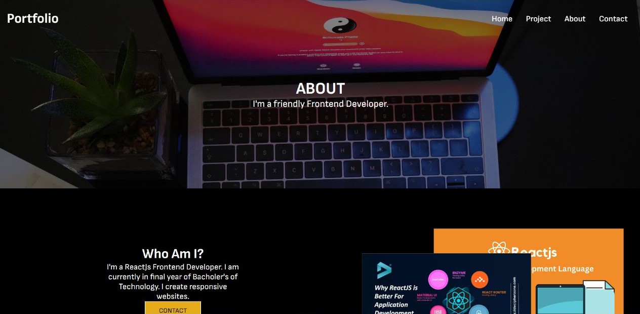Github Vishuddhi Jainportfolio Reactjs Based Portfolio Website