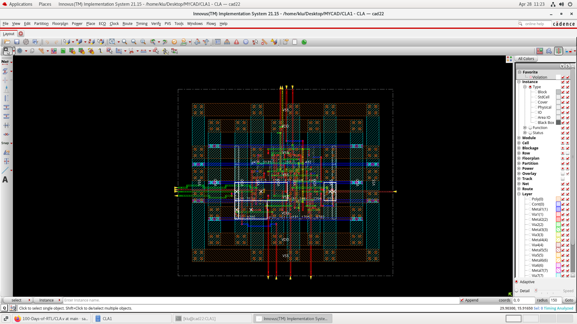 GitHub - santosh2407/Semi-Custom-Design-of-a-CLA-with-90nm-Using-Cadence