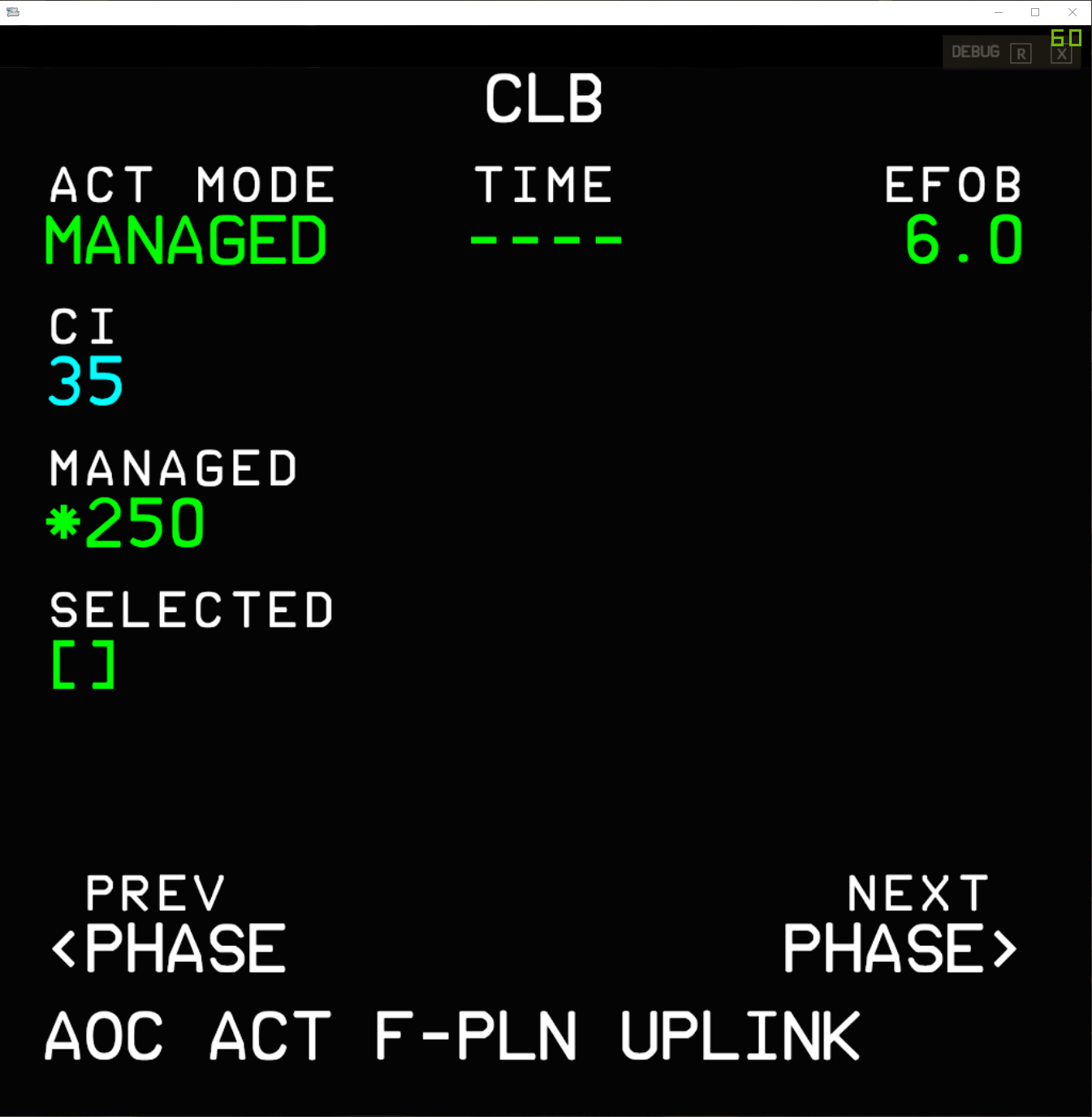 [BUG] Cost Index Not Displayed on MCDU Init Page After SimBrief Import ...