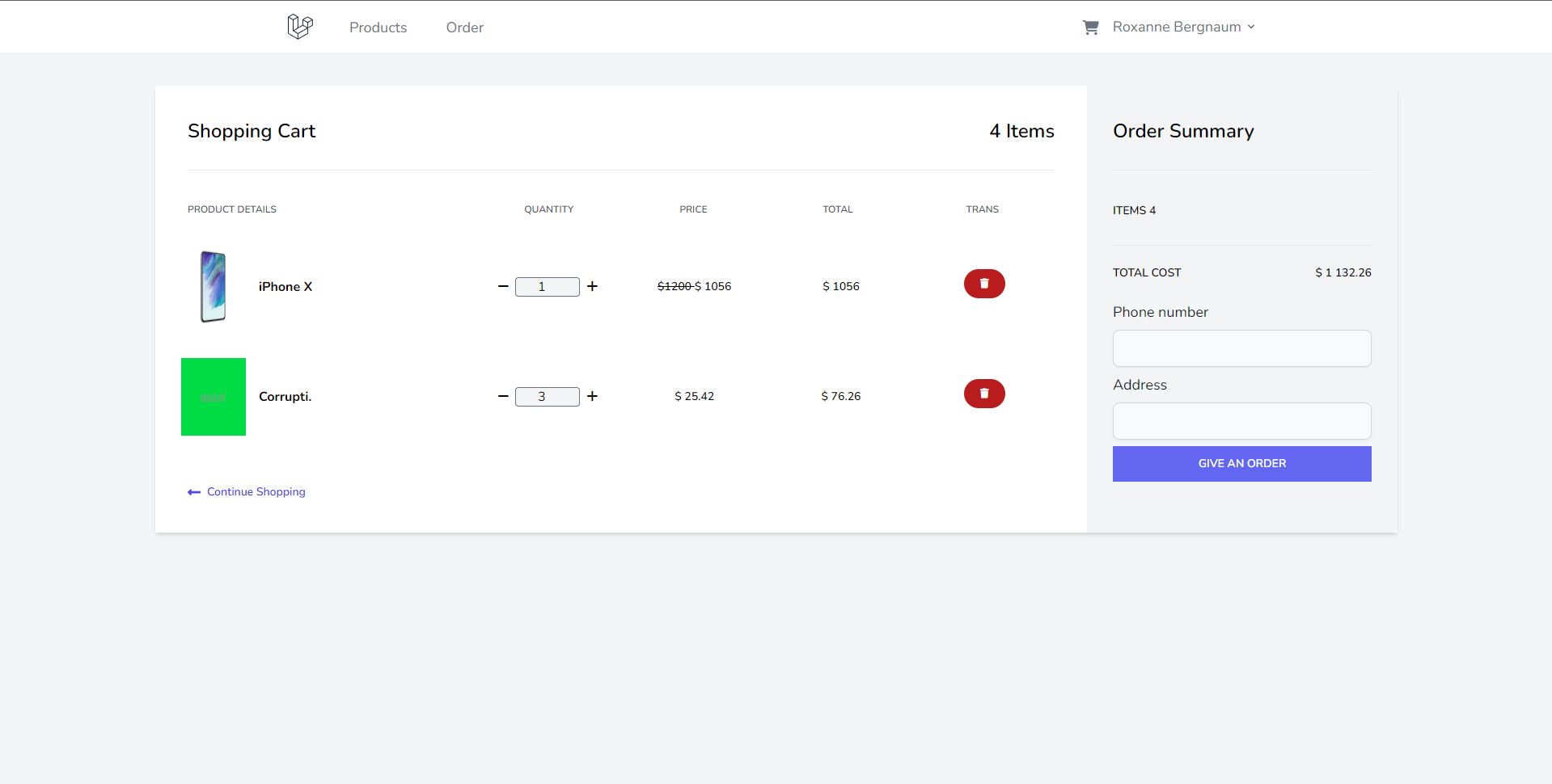 GitHub - Ensyaya/laravel-eCommerce