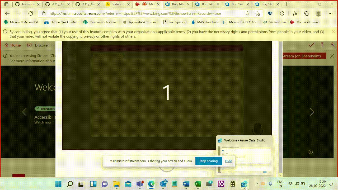 A11y_AzureDataStudio_New deployment: SQL Server 2019 Big Data Cluster_Screen Reader: Narrator is ...