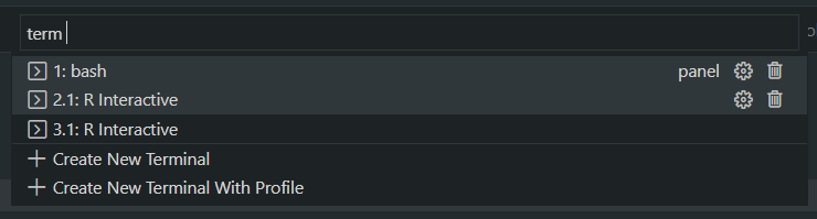 Could workbench.action.quickOpenTerm show more information to aid terminal selection? · Issue ...