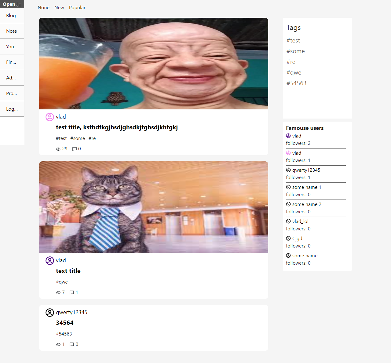 GitHub - kolibri0/MERN-Blog-frontend