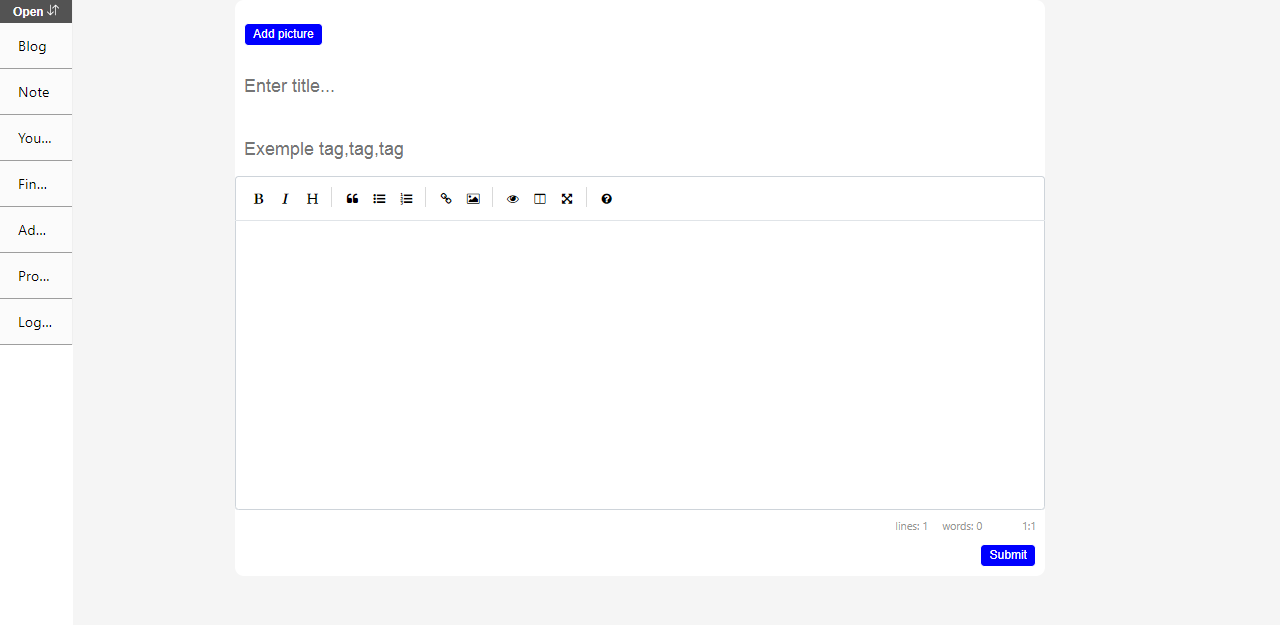 GitHub - kolibri0/MERN-Blog-frontend
