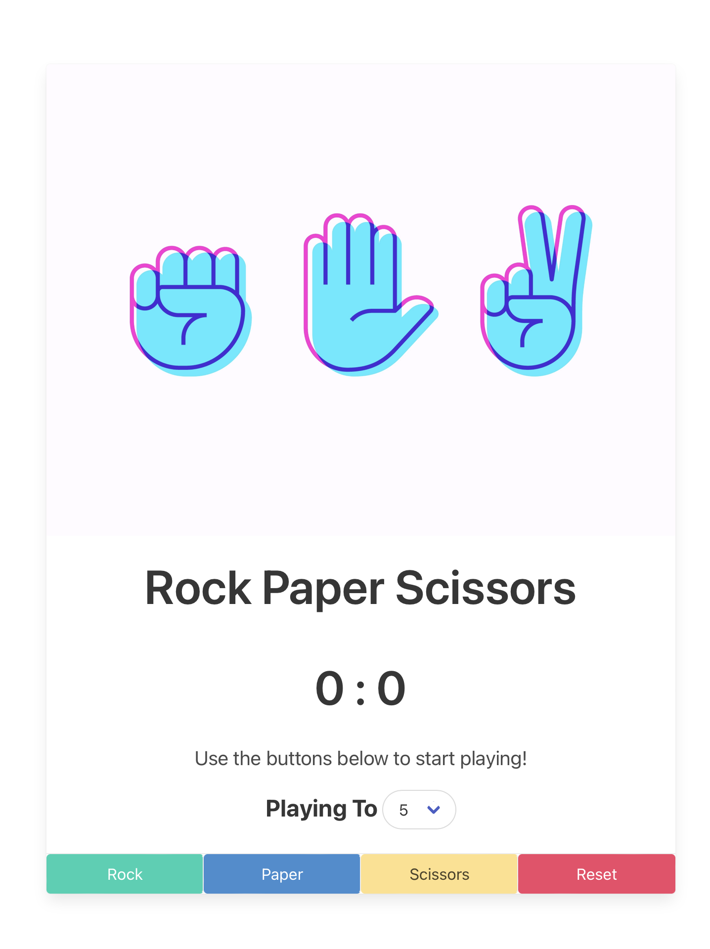 GitHub - dLucs/Rock-Paper-Scissors: Simple implementation of grade ...