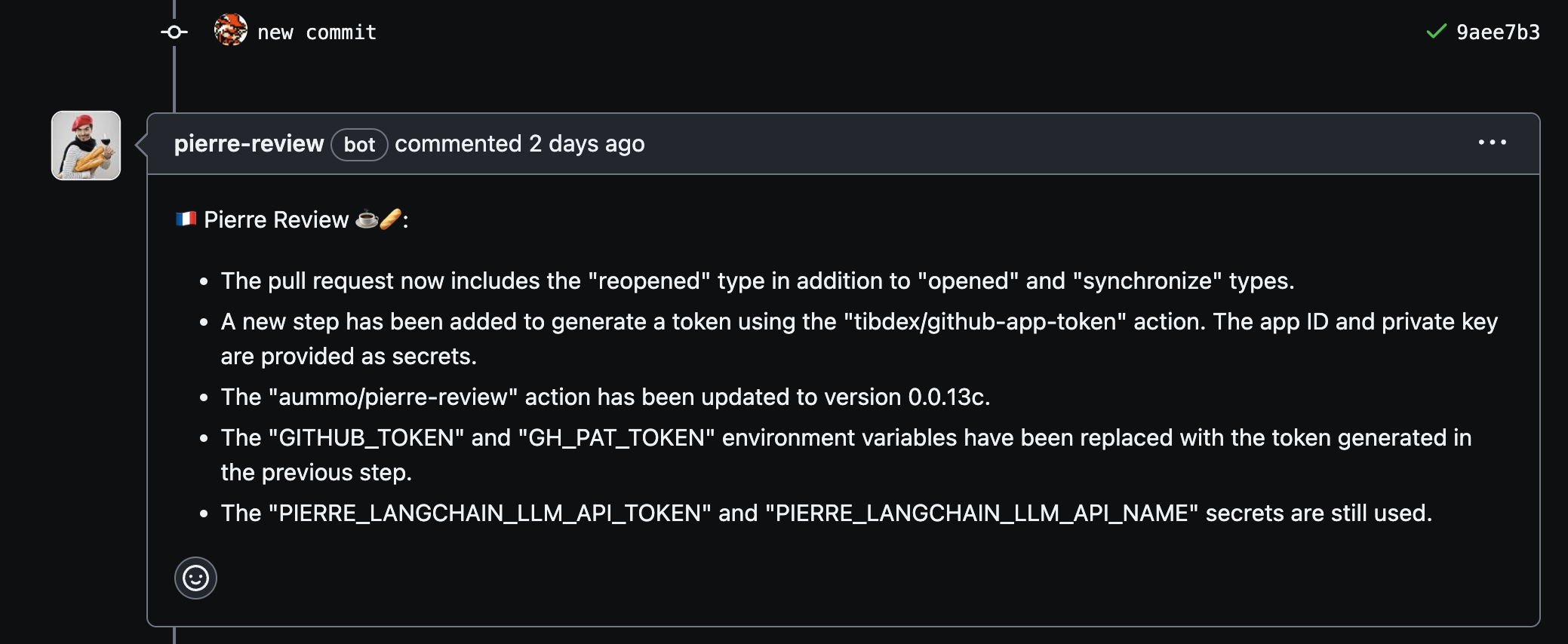 pierre-review · Actions · GitHub Marketplace · GitHub