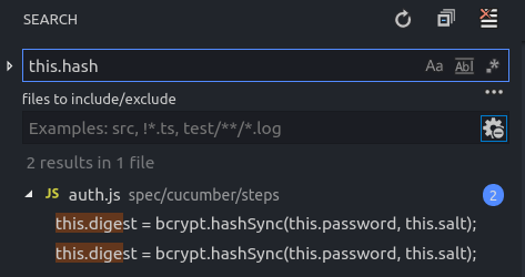 Search does not update after change · Issue #46091 · microsoft/vscode ...