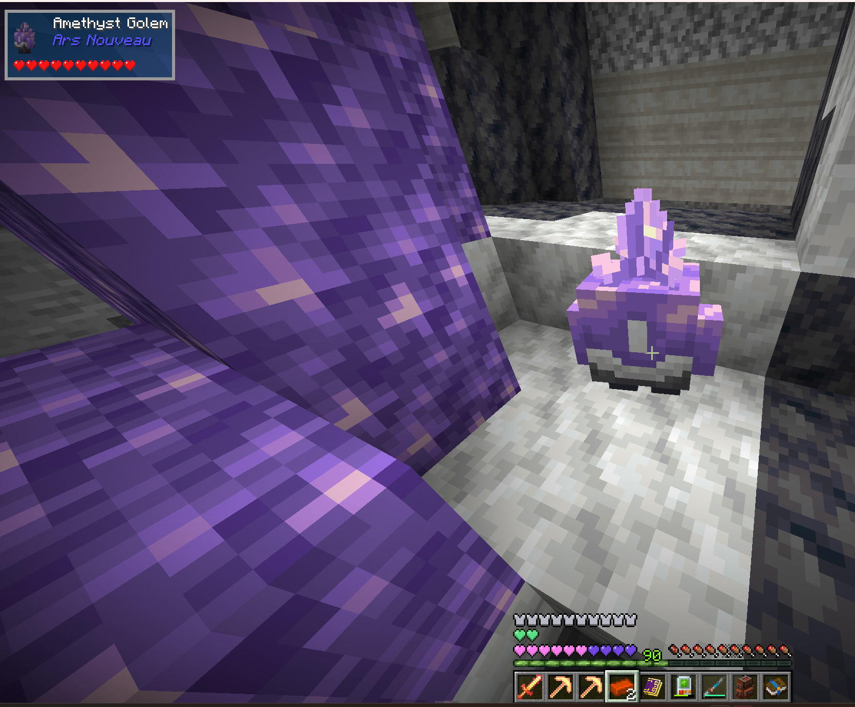 Quest of Amethyst Golem Charm unobtainable · Issue #1356 · AllTheMods/ATM-8 · GitHub