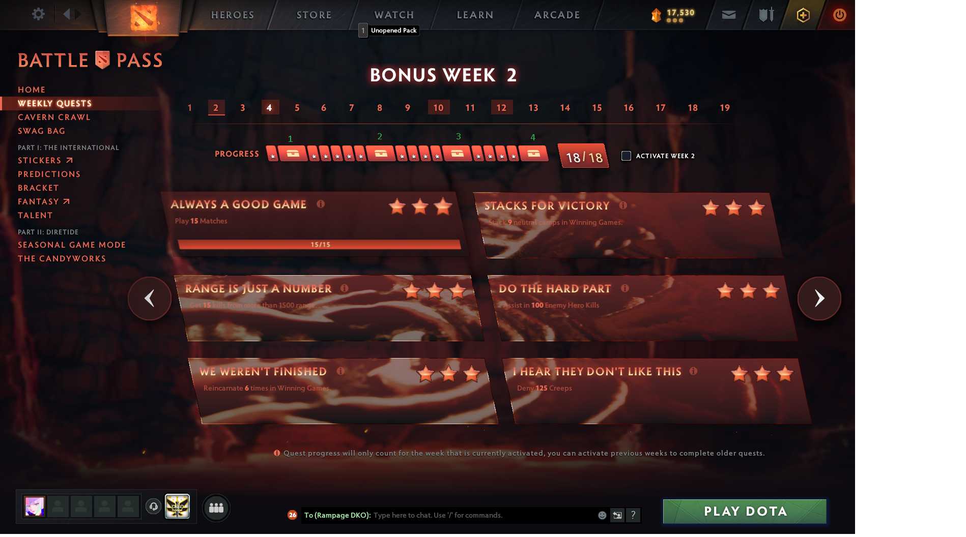 Bonus week 4 chest bug · Issue #4522 · ValveSoftware/Dota2-Gameplay · GitHub