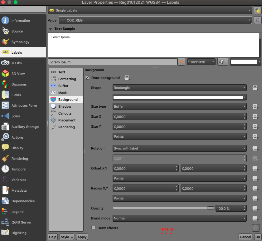Some labelling options have disappeared · Issue #46027 · qgis/QGIS · GitHub