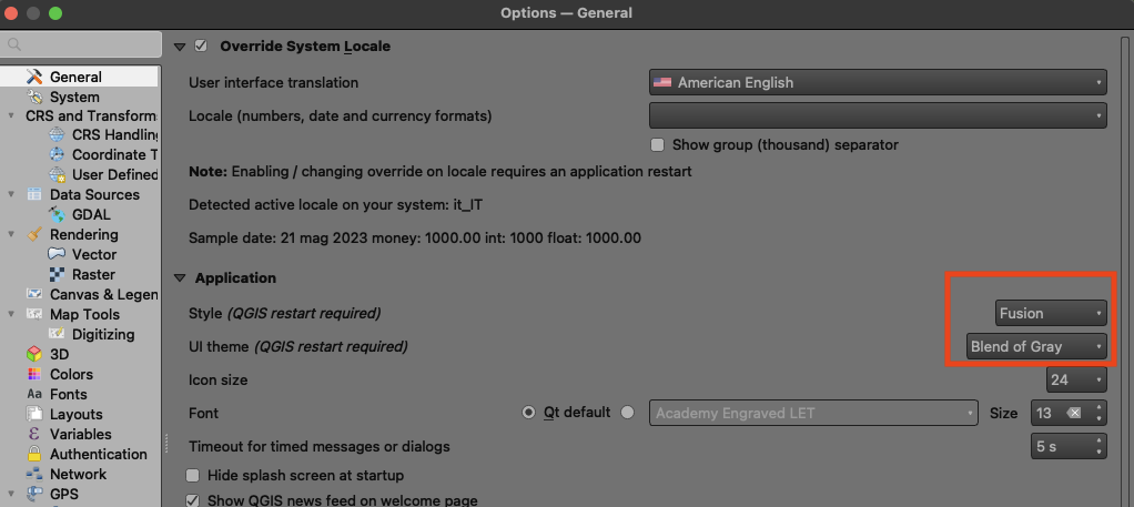 Dark Mode Unreadable · Issue 169 · Qgisqgis Mac Packager · Github